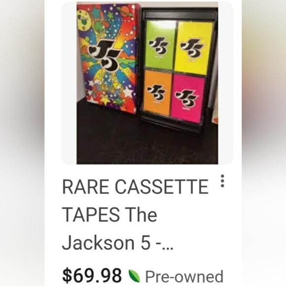 Jackson 5 | Other | Rare Jackson 5 4 Cassette Tapes 25th Anniversary ...